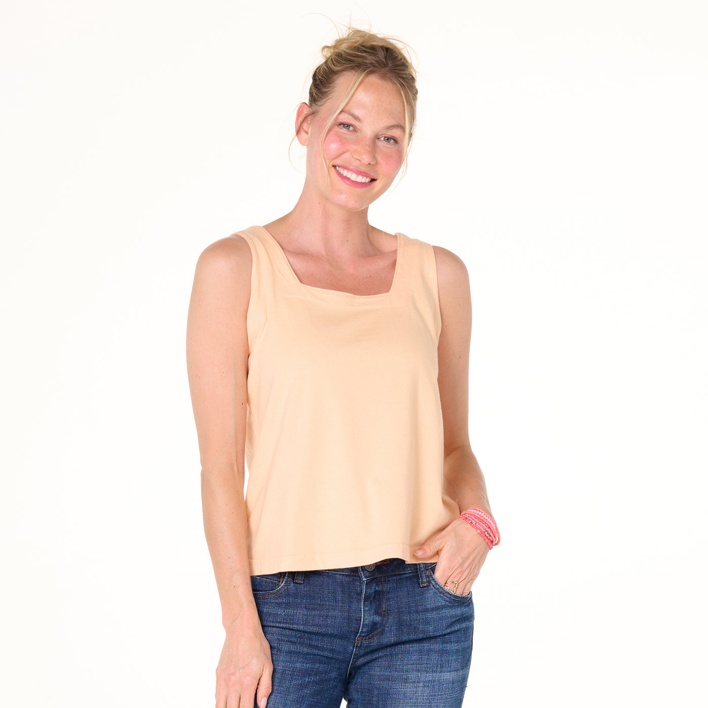 Boxy Tank Summer Colors