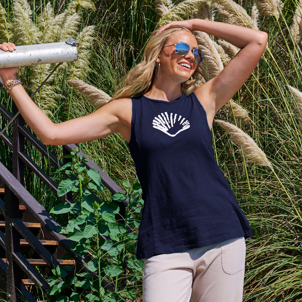 Sea Shell Chloe Tank – Fresh Produce Clothes