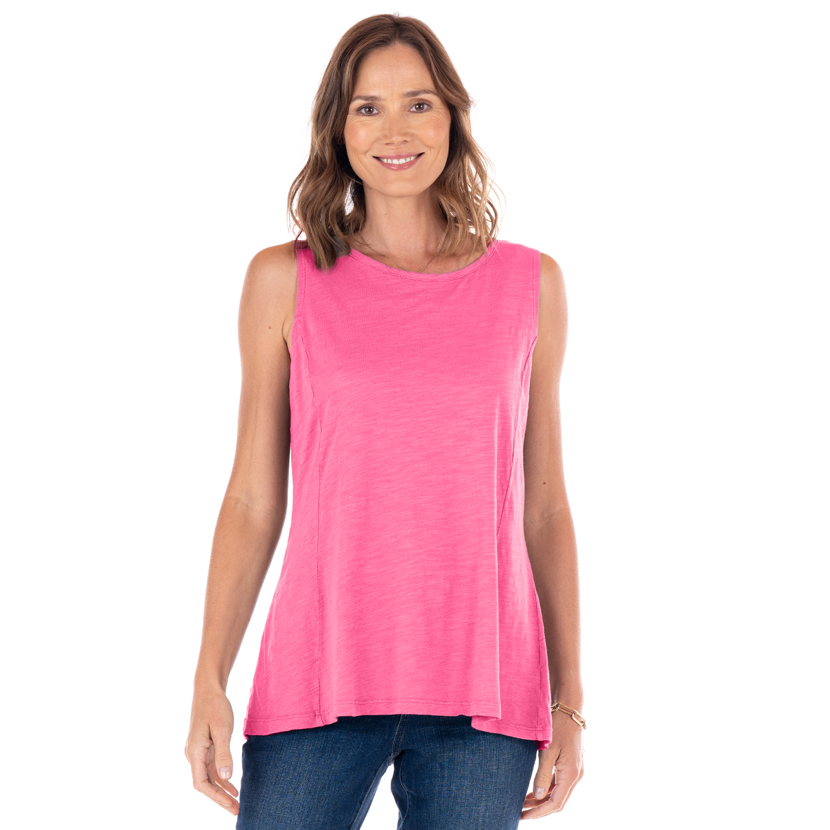 Chloe Tank Papaya – Fresh Produce Clothes